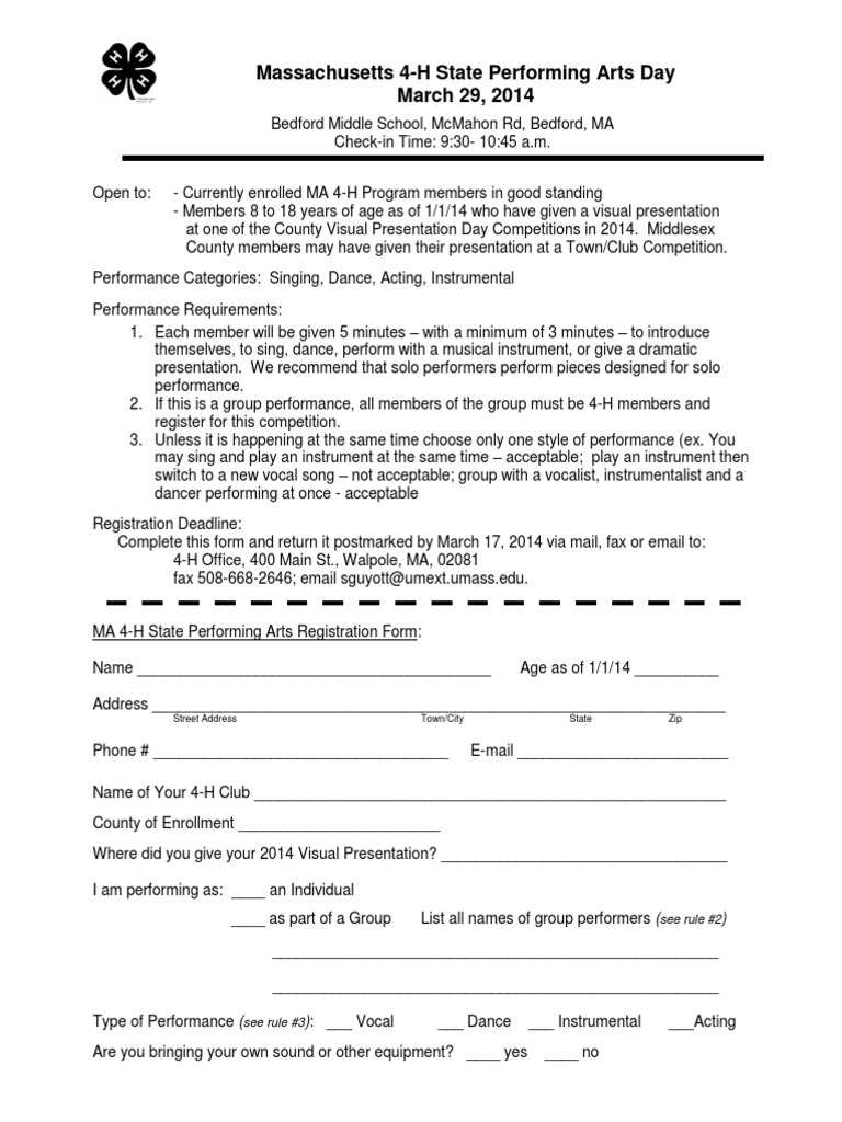 Performing Arts Day 2014 | PDF | Singing | Entertainment