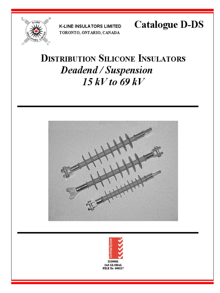 K-Line Complete Catalogue | PDF | Insulator (Electricity) | Electric Arc