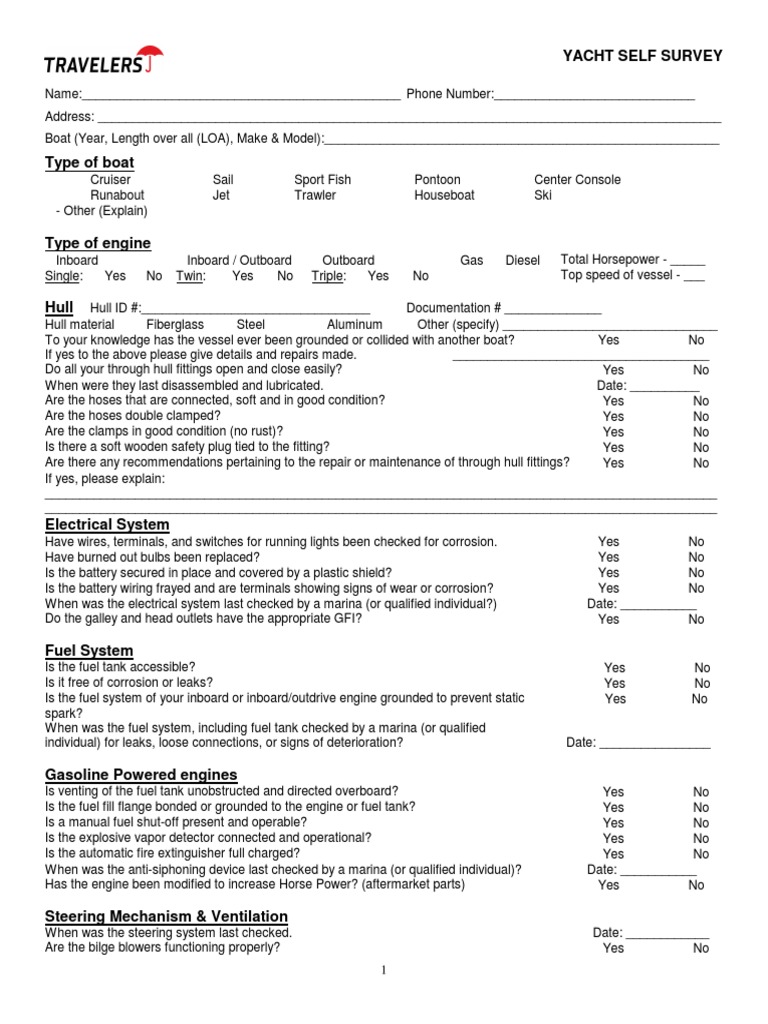 SPT Boat Survey | PDF | Fuels | Industries