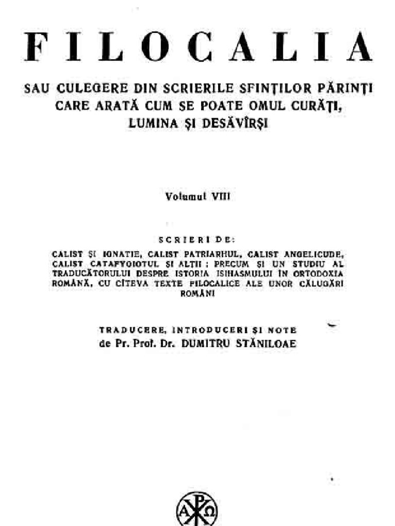 Filocalia Vol 8 | PDF