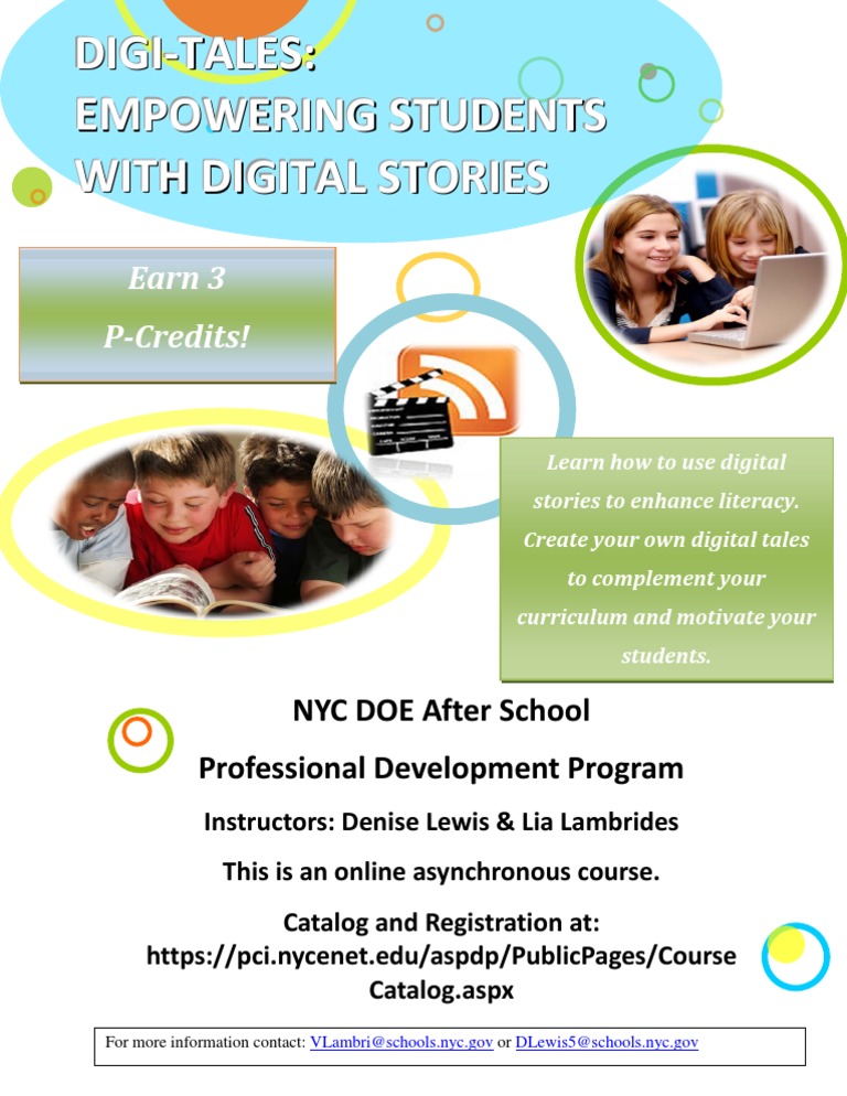 Digi Tales Flyer | PDF