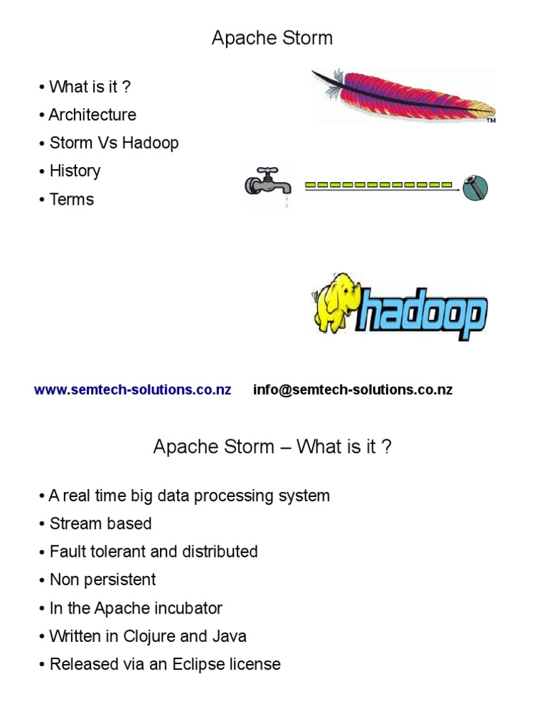 An Introduction To Apache Storm | PDF | Apache | Apache Hadoop