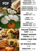 AMT & PMT Snacks Copy 2 2 | PDF | Sauce | Chutney