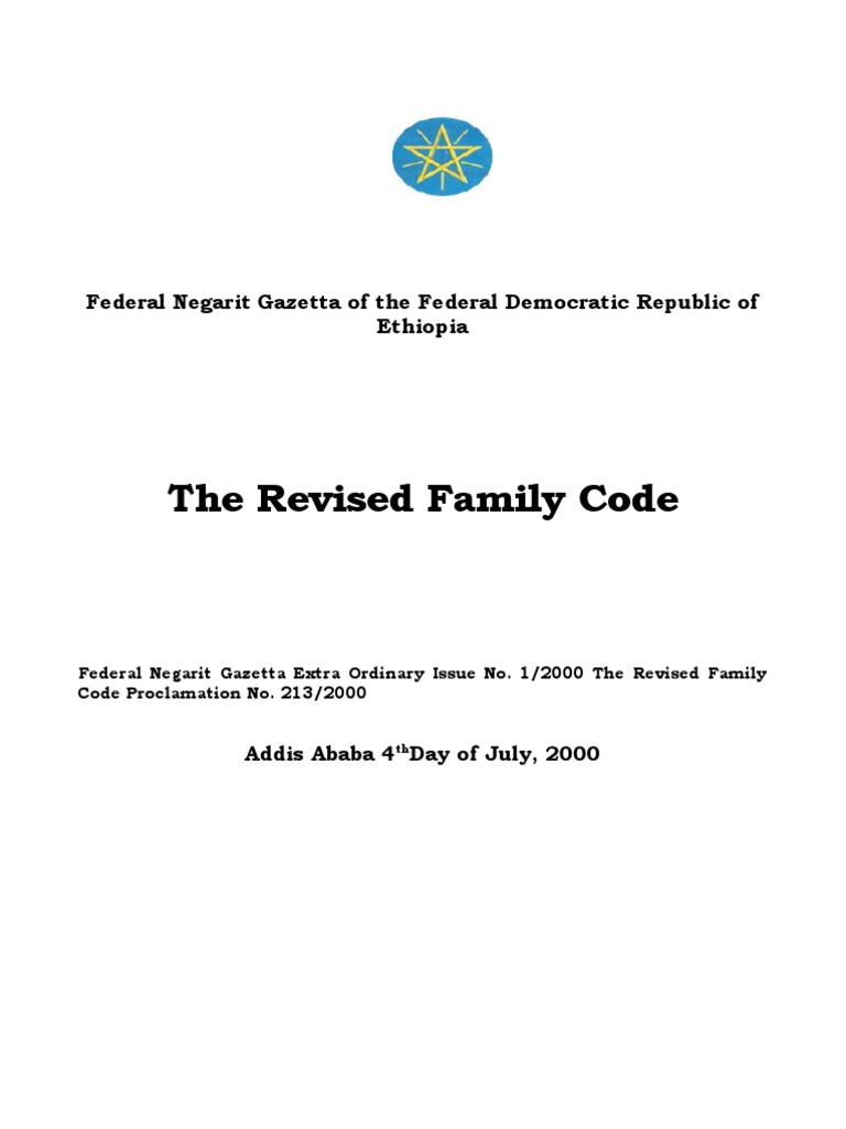 Revised Family Code 2000 | PDF | Marriage | Divorce