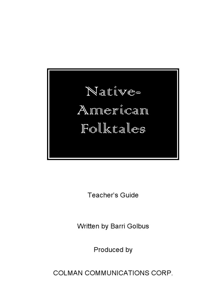 Native American Folktales | PDF | Native Americans In The United States ...