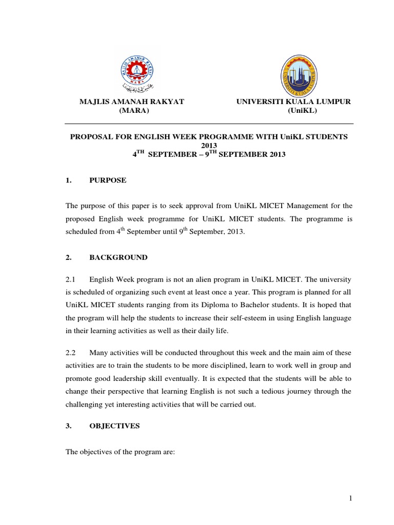 Example of Proposal Unikl | PDF | Languages