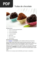Bombones Rellenos de Bayleys | PDF | Chocolate | Crema