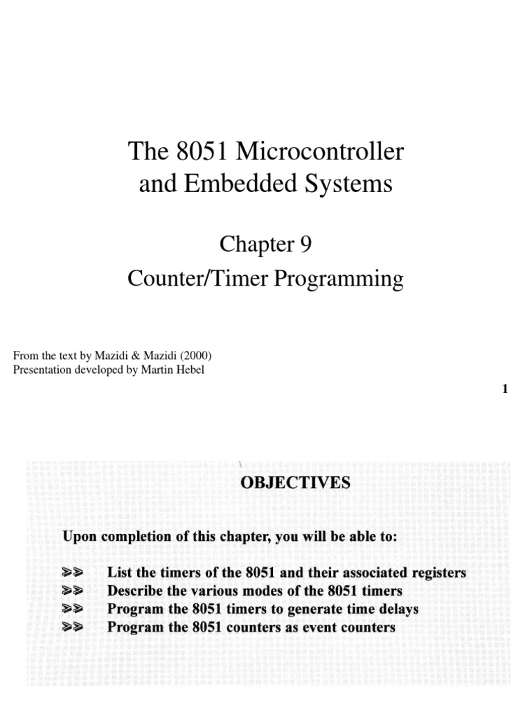 Chapter 9 - Counter-Timer | PDF | Electronic Circuits | Areas Of ...