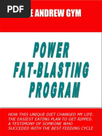 2003 M&F Rock-Hard Challenge Guide | PDF | Lunch | Weight Training