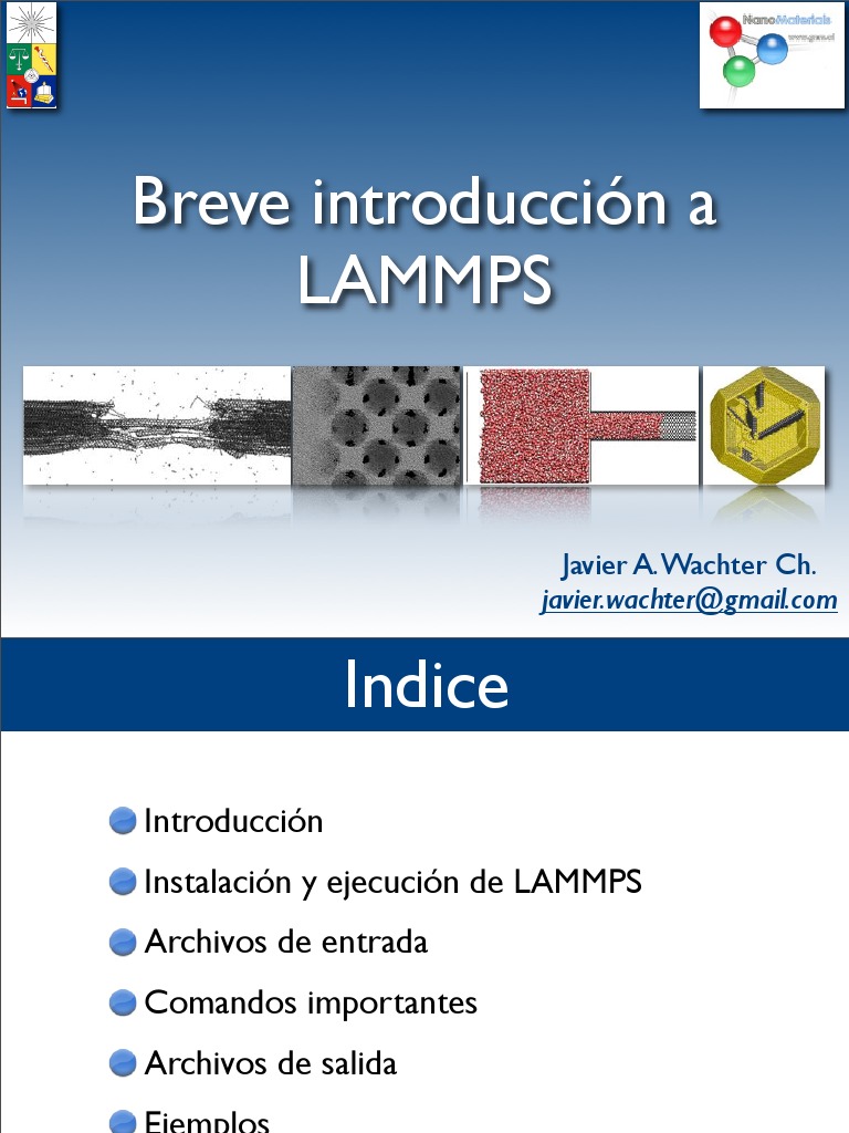 Lammps Instalacion | PDF | Informática | Software