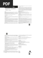 Eumotil S Prospecto | PDF | Tableta (Farmacia) | Drogas