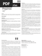 Calmador CB Prospecto | PDF | Dolor | Analgésico