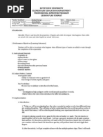 Lesson Plan States of Matter | PDF