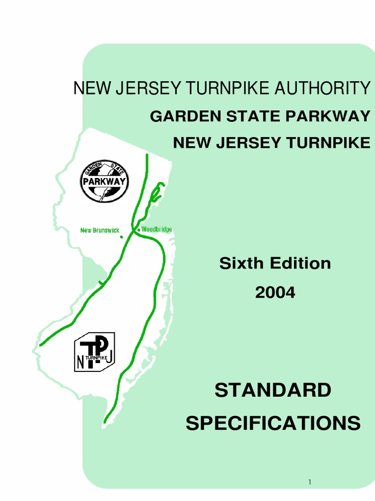 NJTA 2004 Standard Specification (With Active Links) | PDF | General ...