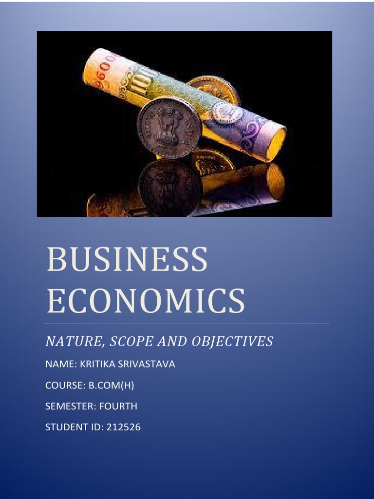 Business Economics: Nature, Scope and Objectives | PDF