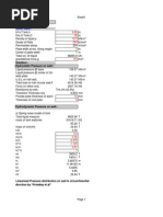 Dyke Wall Design and Calculations | PDF | Civil Engineering | Physics