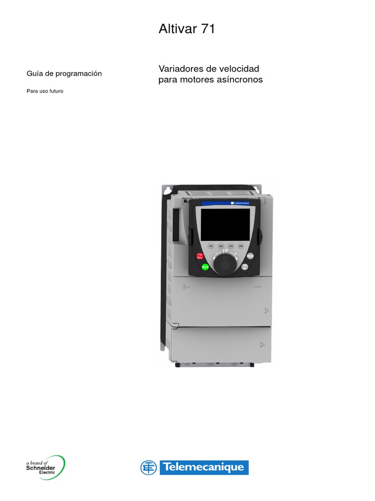 Manual Altivar 71 | PDF | Terminal de computadora | Ascensor