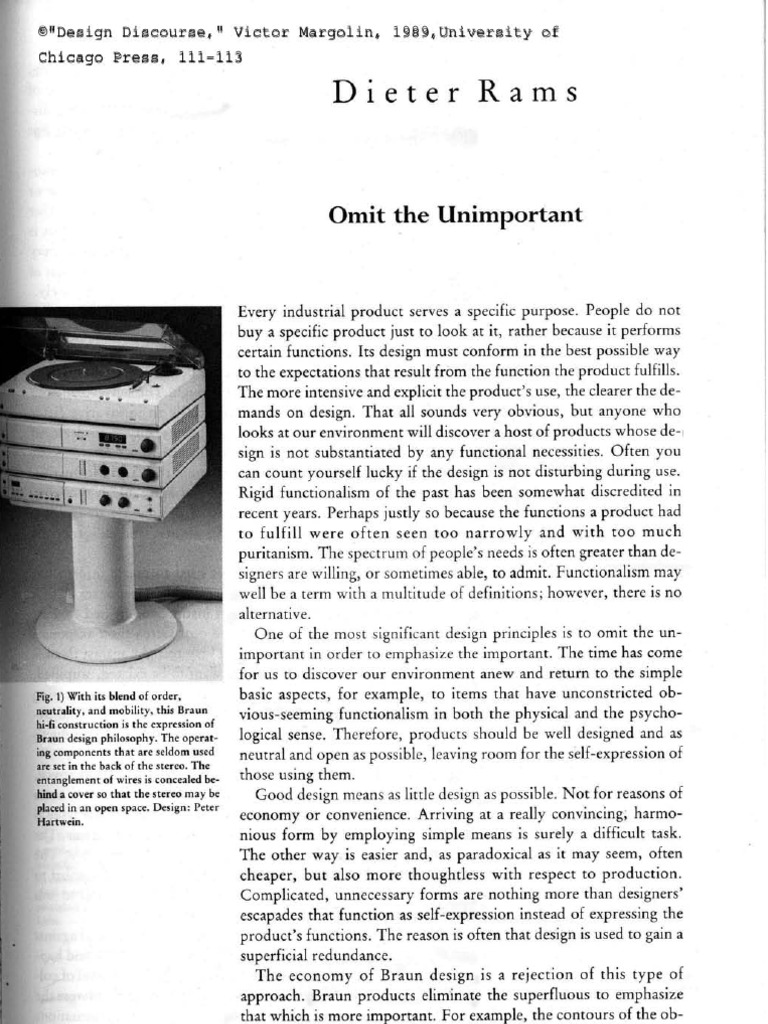 Omit The Unimportant | PDF | Perception | Cognitive Science