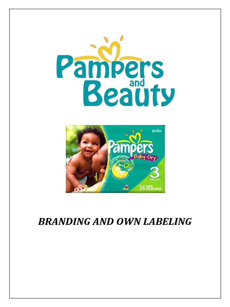 Pampers Marketing Sample | PDF | Diaper | Brand