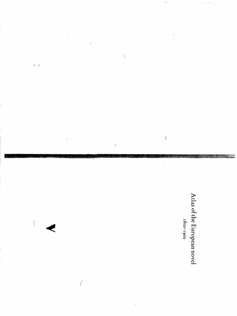 Moretti - Atlas of The European Novel | PDF | Pride And Prejudice ...