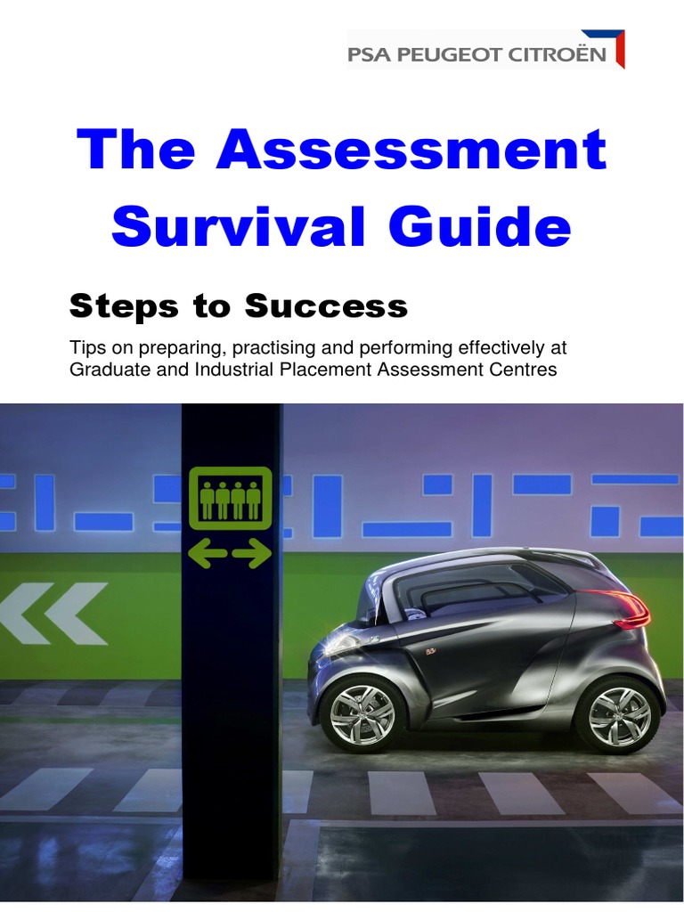 Assessment Centre Guide Psa | PDF | Competence (Human Resources) | Test ...