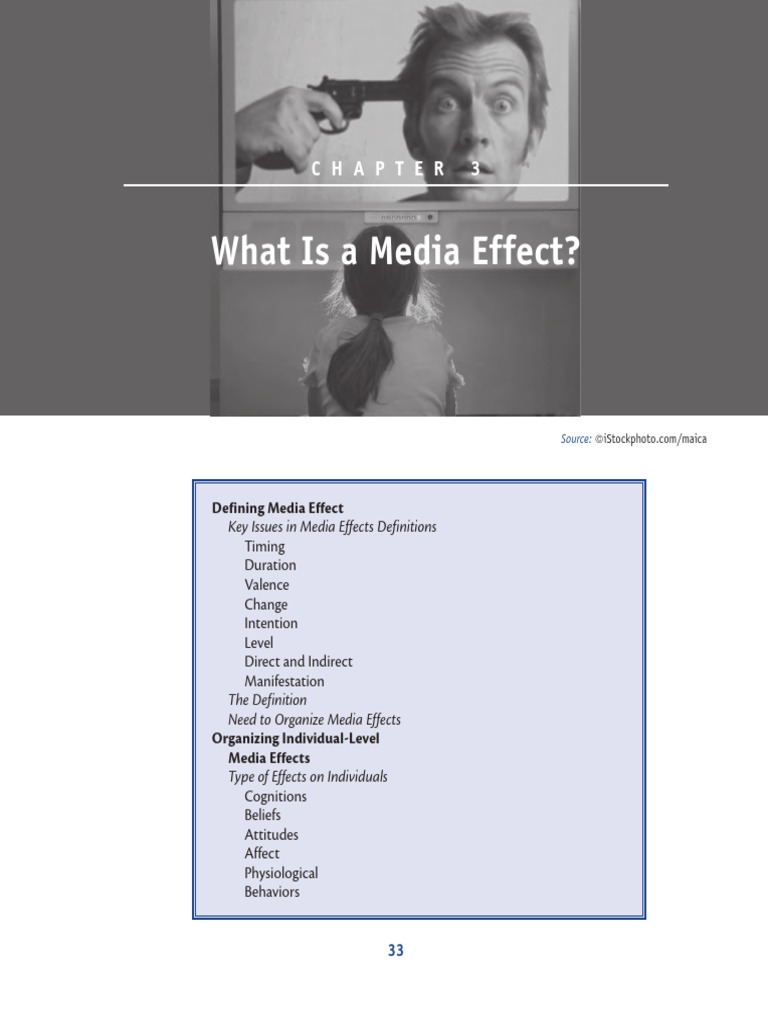 What Is Media Effect | PDF | Attitude (Psychology) | Affect (Psychology)