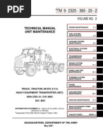 TM 9-3990-206-10 Flatrack M1077/a1 and M1 | PDF | Crane (Machine) | Tire