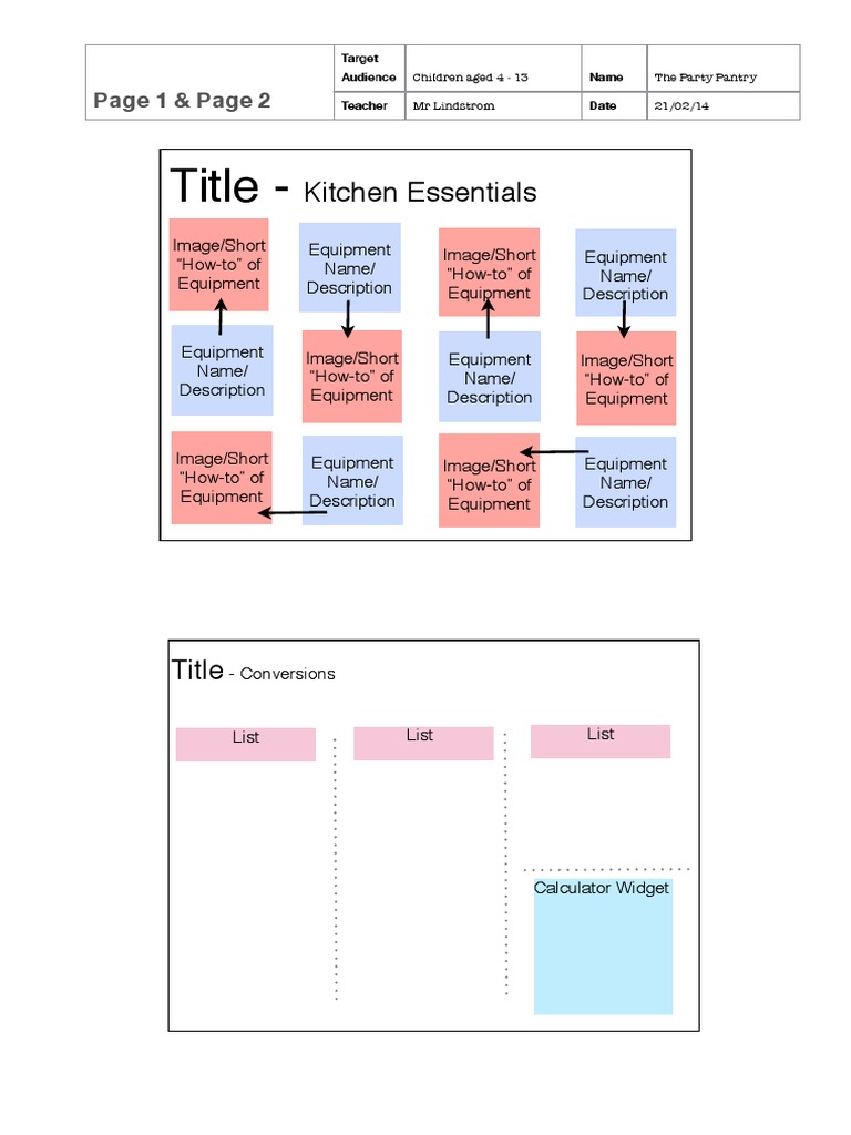 2 Entire Storyboard Draft | PDF | Recipe | Cakes