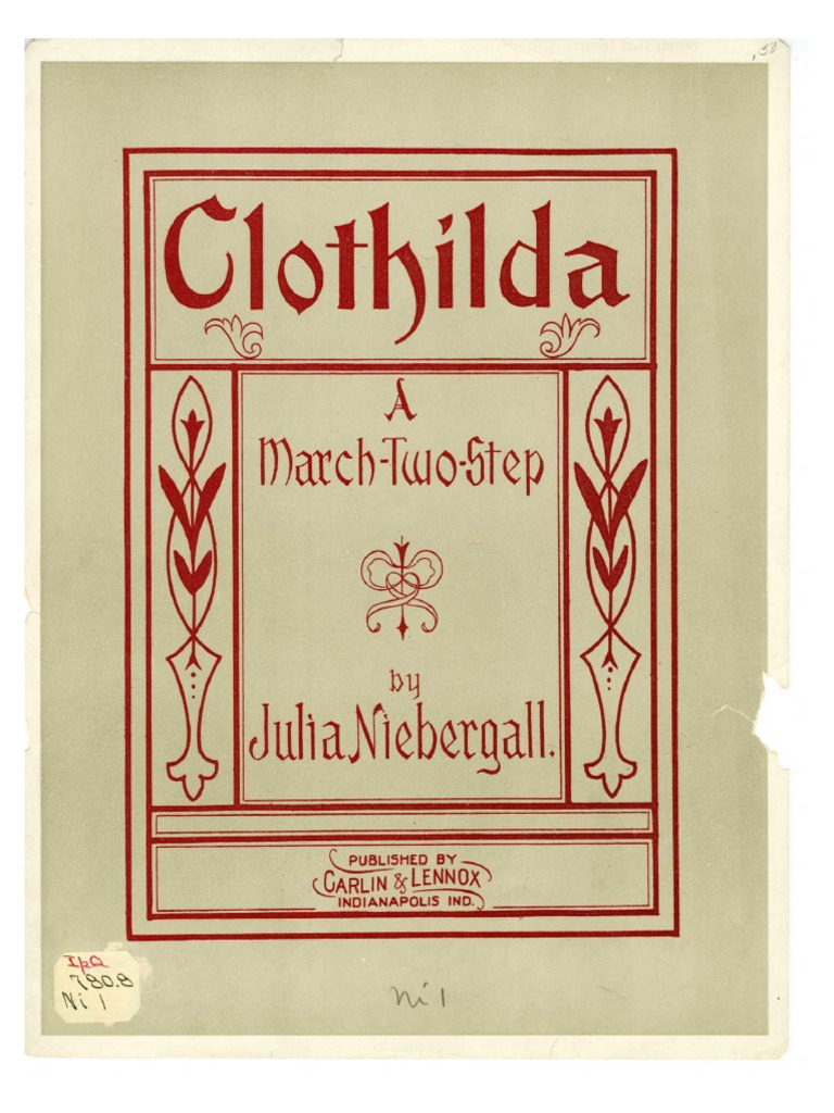 Clothilda, by Julia Lee Niebergall | PDF