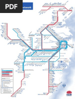City Rail Network Map | PDF | Sydney | Rail Transport