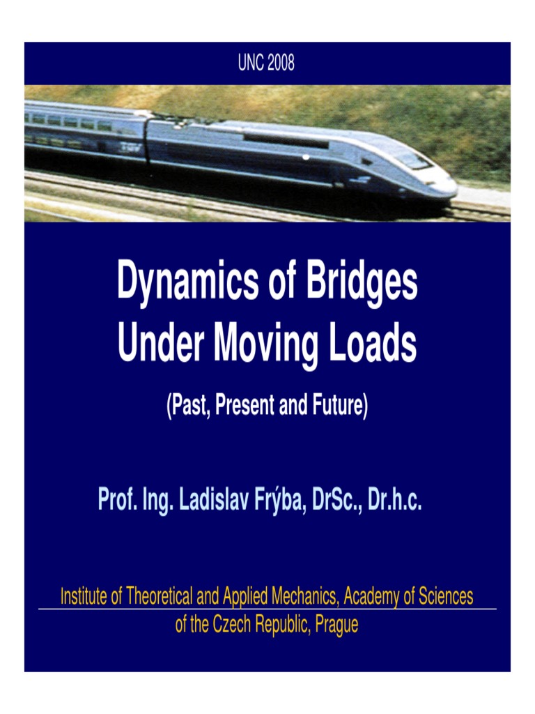 Dynamics of Bridges 08 | PDF | Physics | Civil Engineering
