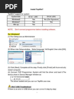 Topwin Version 7.xx Universal Programmer Software User's Manual For ...
