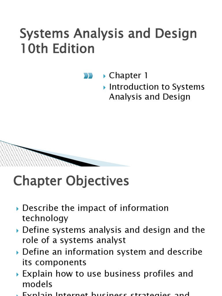 Systems Analysis and Design 10th Edition | PDF | Software Development ...