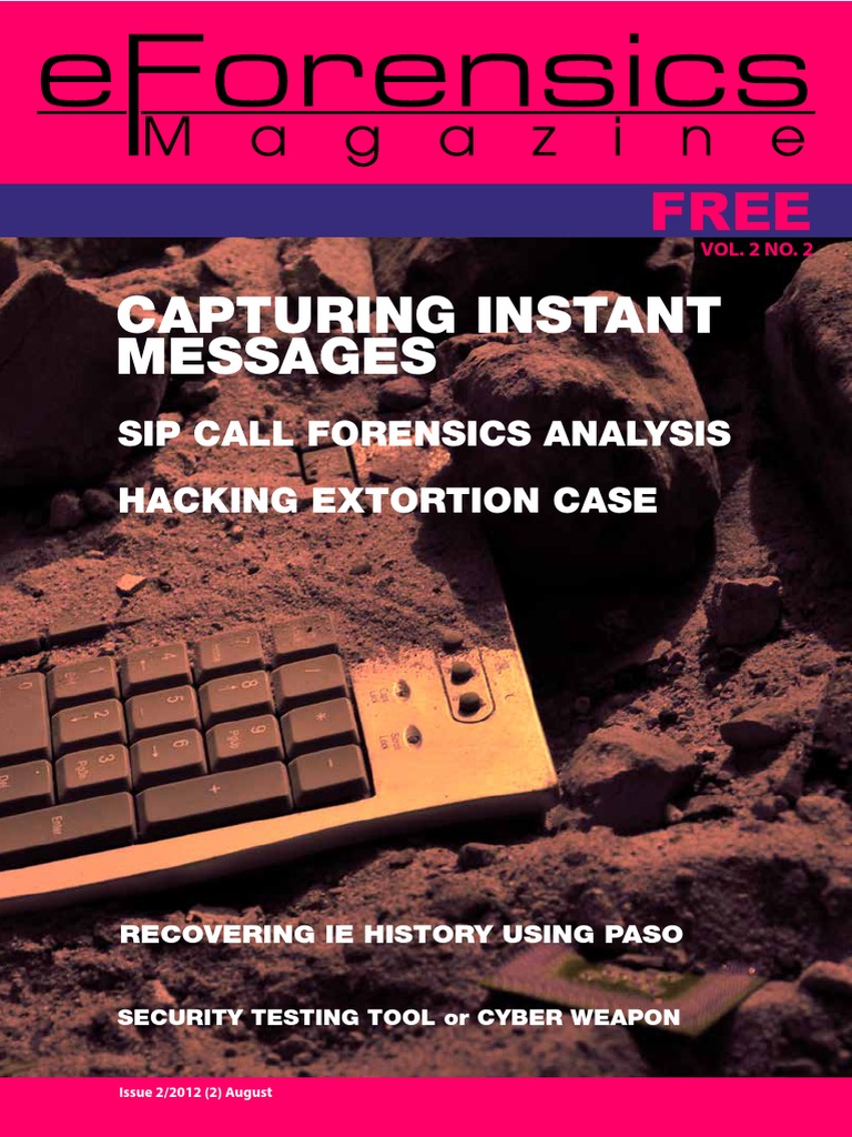 Eforensics Free 2.12.august | PDF | Computer Forensics | Digital Forensics