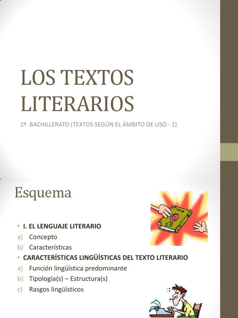 Los Textos Literarios | Autor | Semiótica | Prueba gratuita de 30 días ...