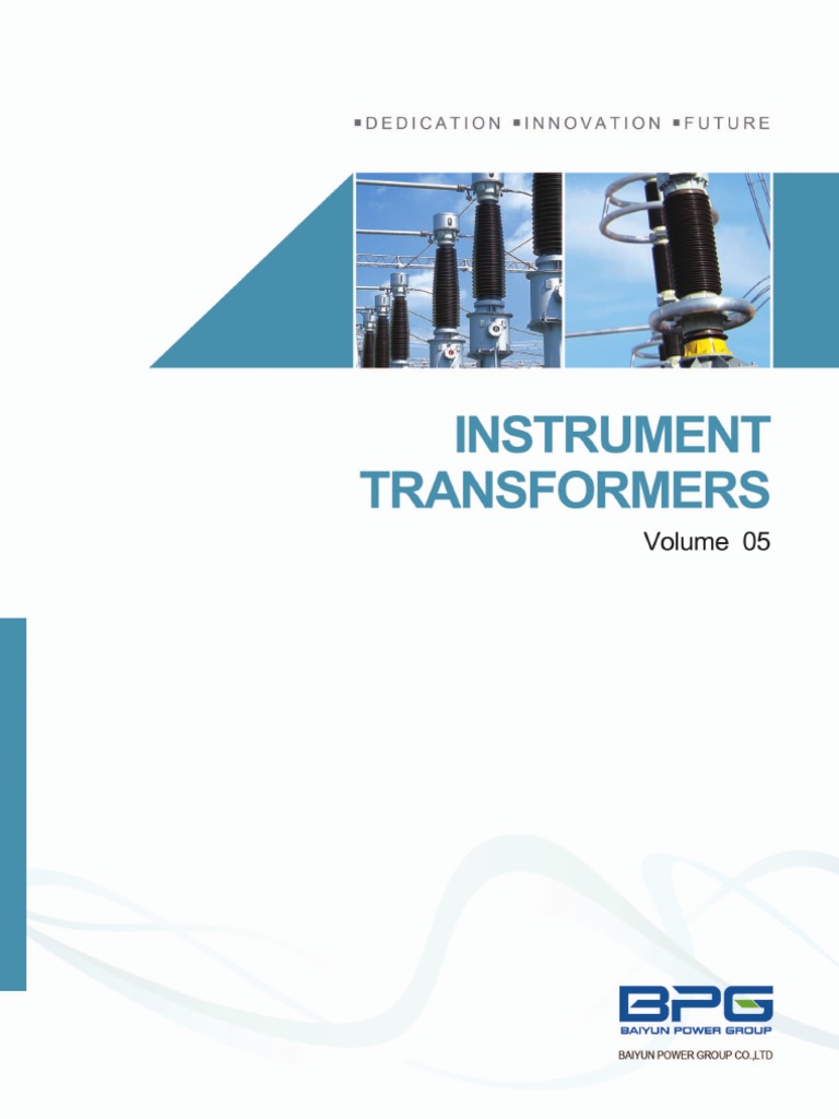 Vol. 5-Instrument Transformers | PDF | Transformer | Insulator ...