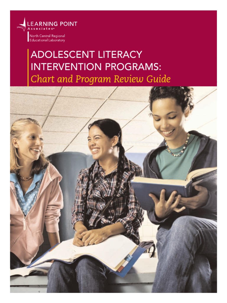 Adolescent Literacy Intervention Programs:: Chart and Program Review ...