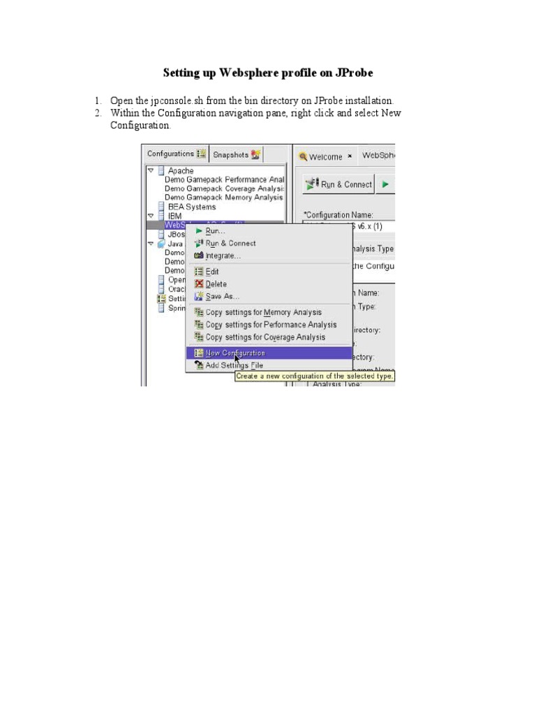 JProbe Installation, Recording and Analysis | PDF | Operating System ...