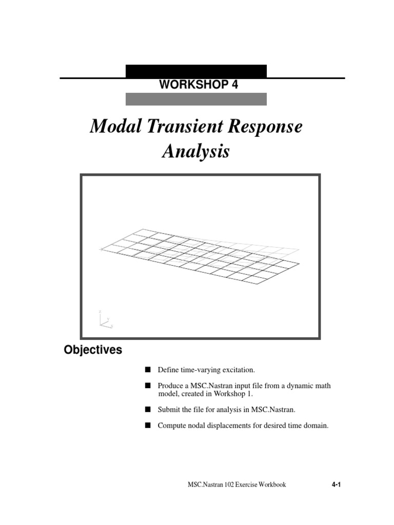 Modal Transient Response | PDF | Software | Computing And Information ...