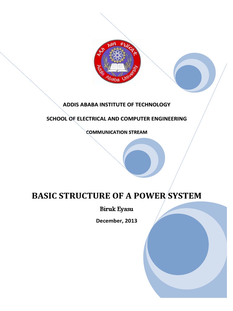 Basics of Power System Structure | PDF | Electric Power Transmission ...