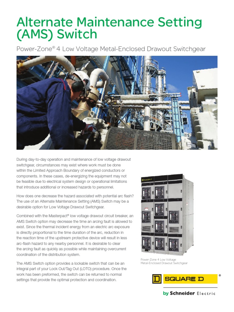 AMS Breaker | PDF | Electrical Components | Electrical Engineering