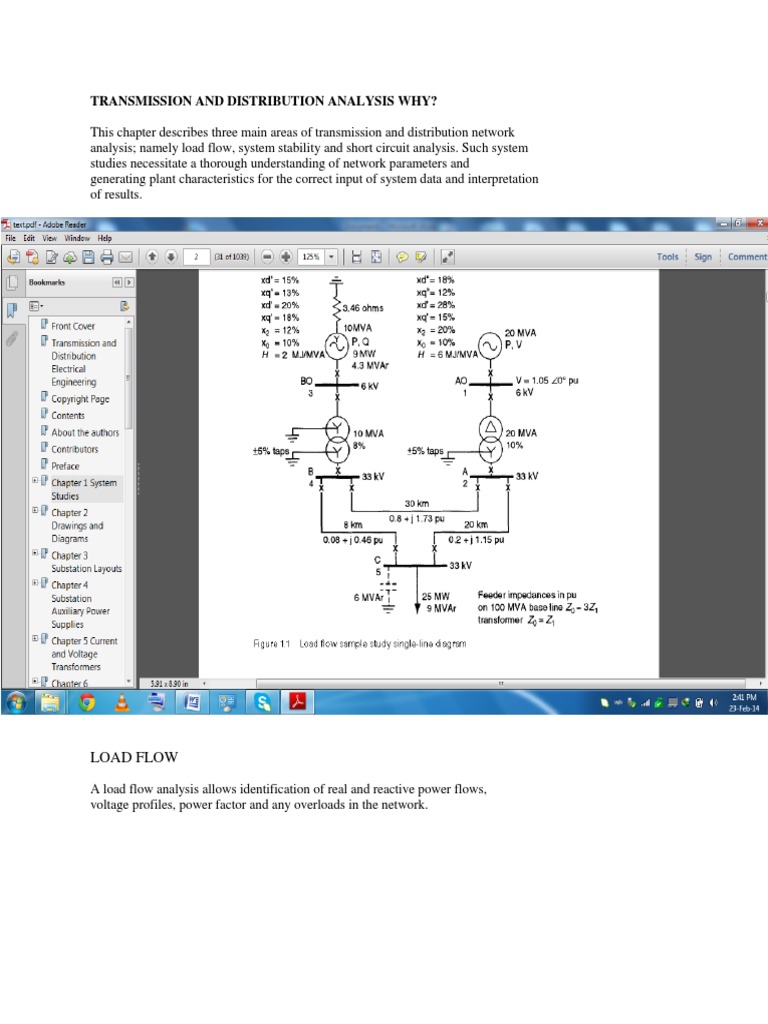 Transmission & Distribution Network Analysis | PDF | Science ...