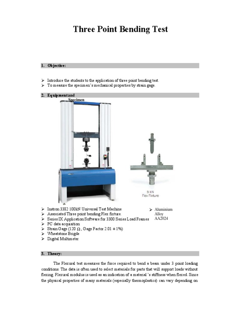 Three Point Bending Test | Bending | Solid Mechanics