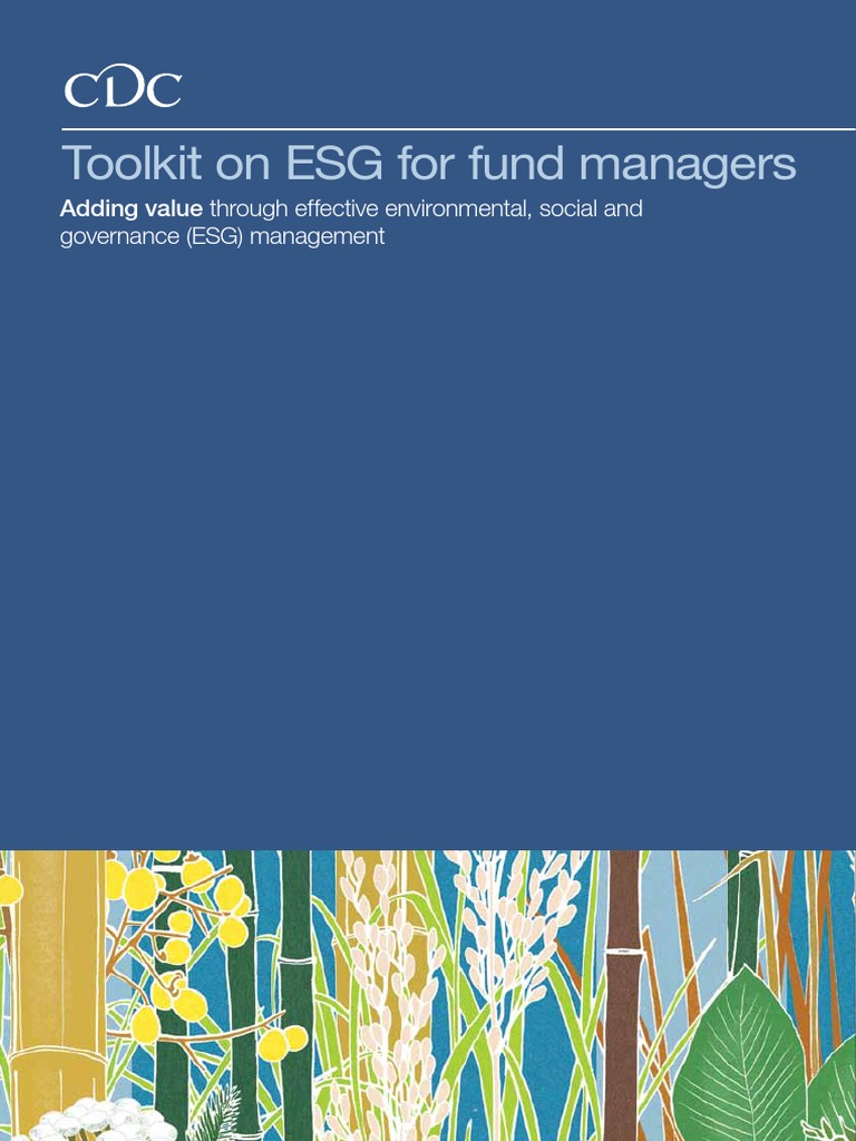 CDC Toolkit | PDF | Investment Management | Occupational Safety And Health