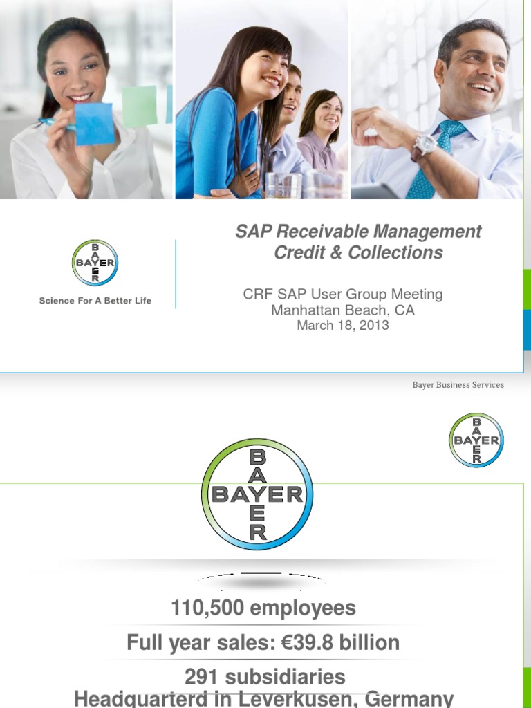 sAP Receivables Management Credit and Collections | PDF | Debits And ...