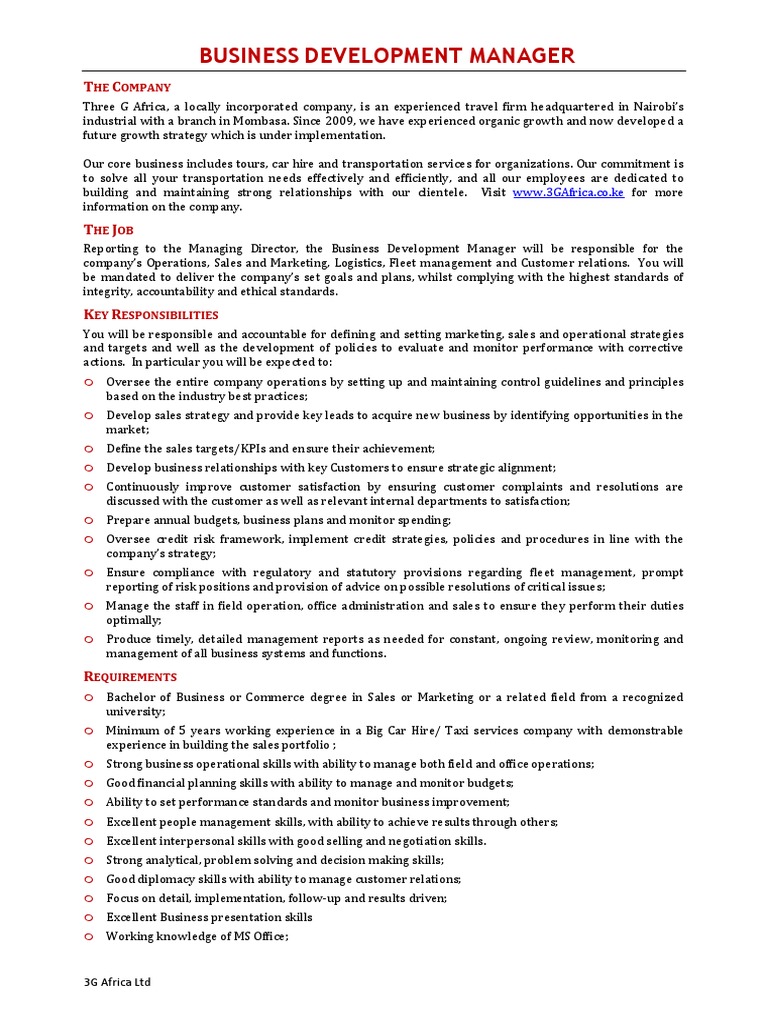 Business Development Manager | Strategic Management | Sales