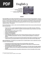 English 12 Syllabus Overview 2015-2016 | PDF | Essays | Communication