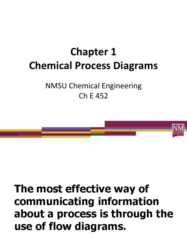 Chemical Process Flow Diagrams Overview | PDF | Instrumentation ...