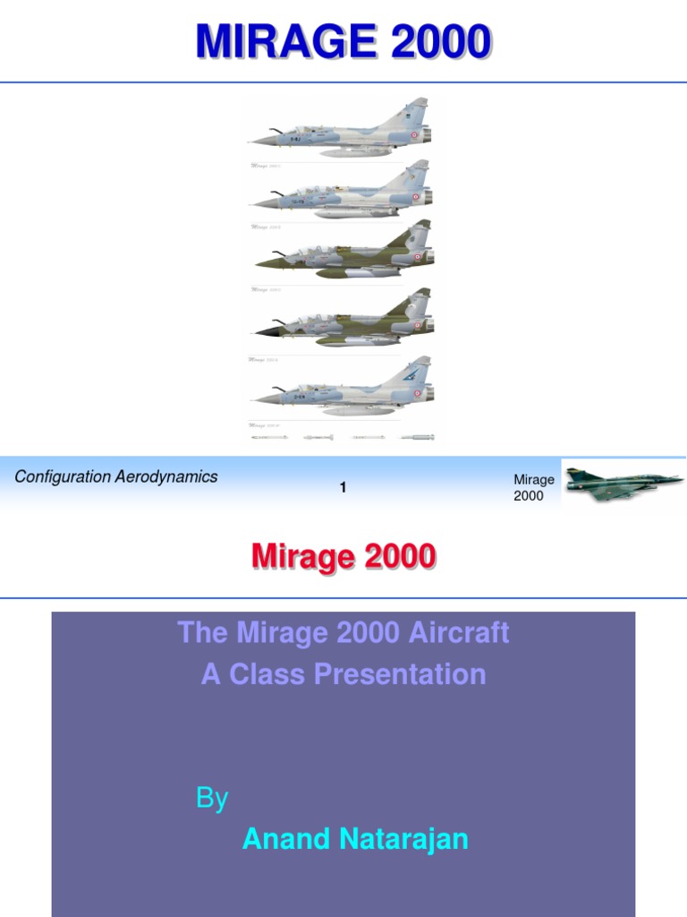 Mirage 2000 | PDF | Aircraft | Flight
