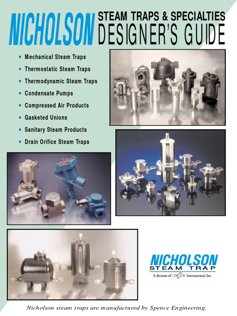 Nicholson | PDF | Valve | Steam